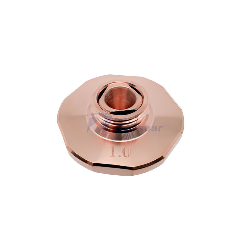 Raysoar D25 H15 M11mm Double Layer Cutting Laser Nozzle for Precitec Laser Cutting Head | Laser ...